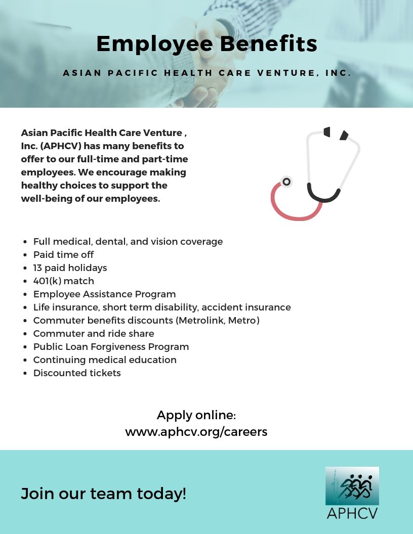Benefits – APHCV